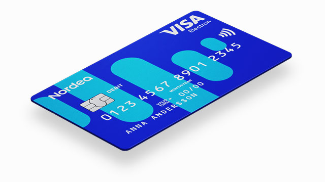Bankkort – ett debetkort från Visa | Nordea