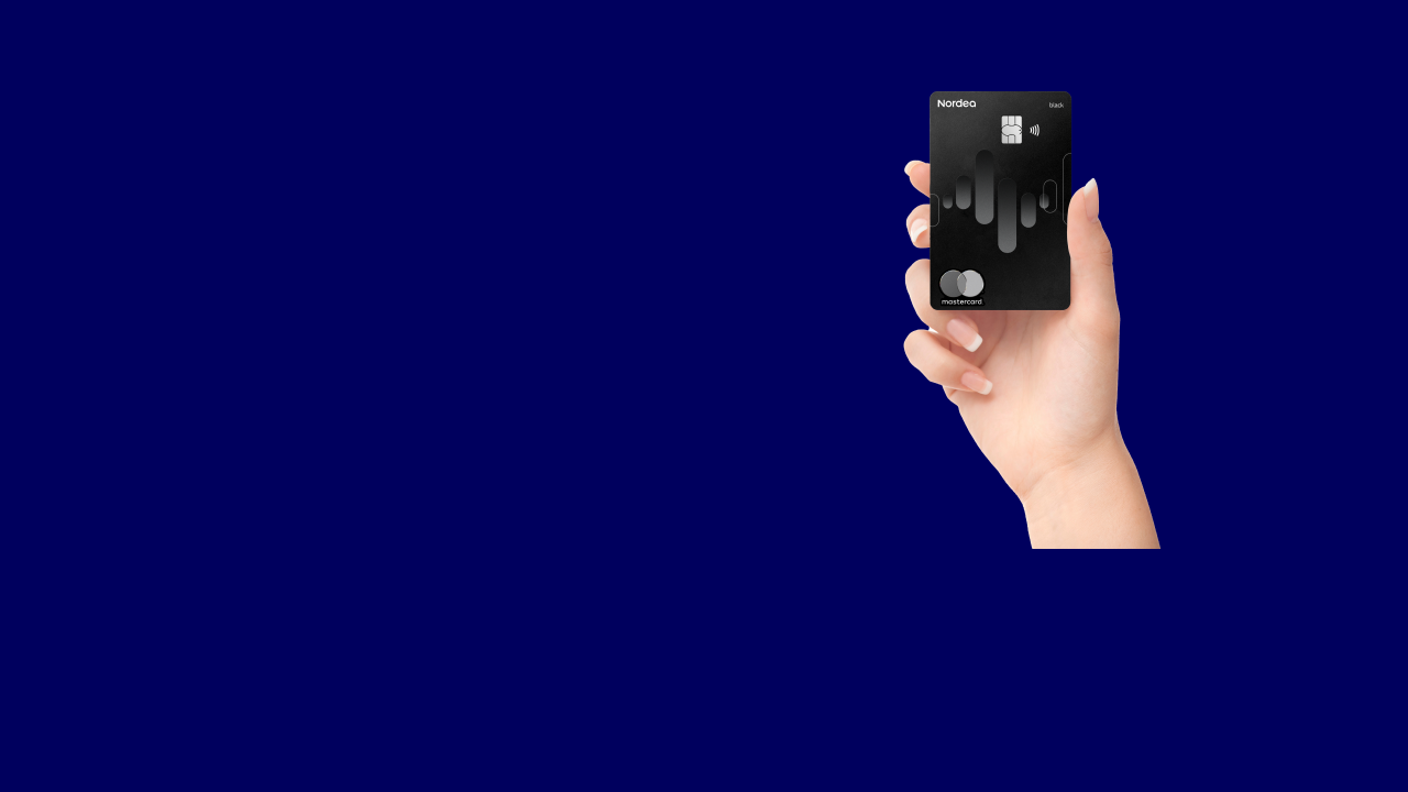 Nordea Black – vårt mest exklusiva kreditkort | Nordea