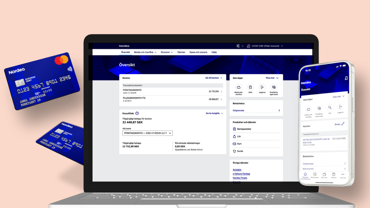 Nordea Business - full koll på företagets ekonomi | Nordea